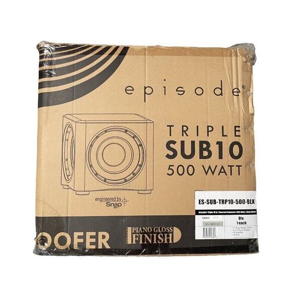 Episode | Portable Audio & Video | Episode Triple In Powered Subwoofer ...